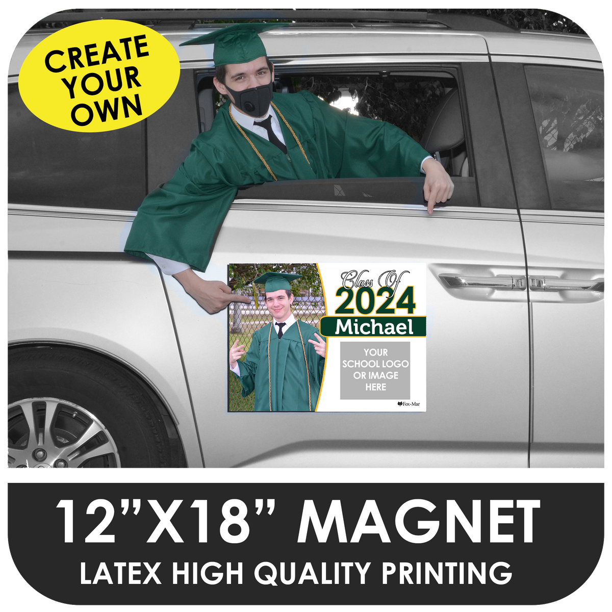 Create Your Own - Car Magnet for Graduation Parades – Fox-Mar